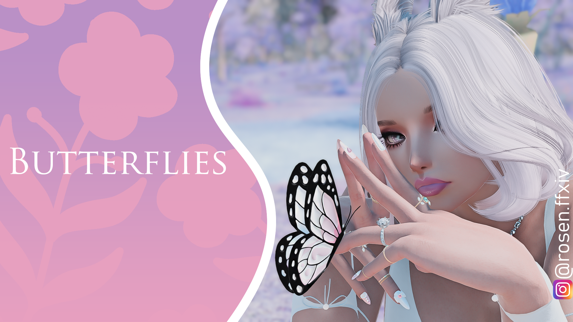 [DT Updated]Butterflies Props - The Glamour Dresser : Final Fantasy XIV ...