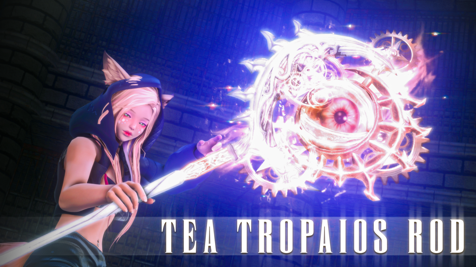 TEA Tropaios Rod - The Glamour Dresser : Final Fantasy XIV Mods and More