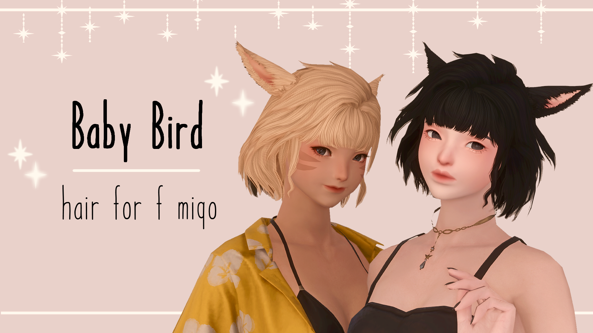Baby Bird - The Glamour Dresser : Final Fantasy XIV Mods and More