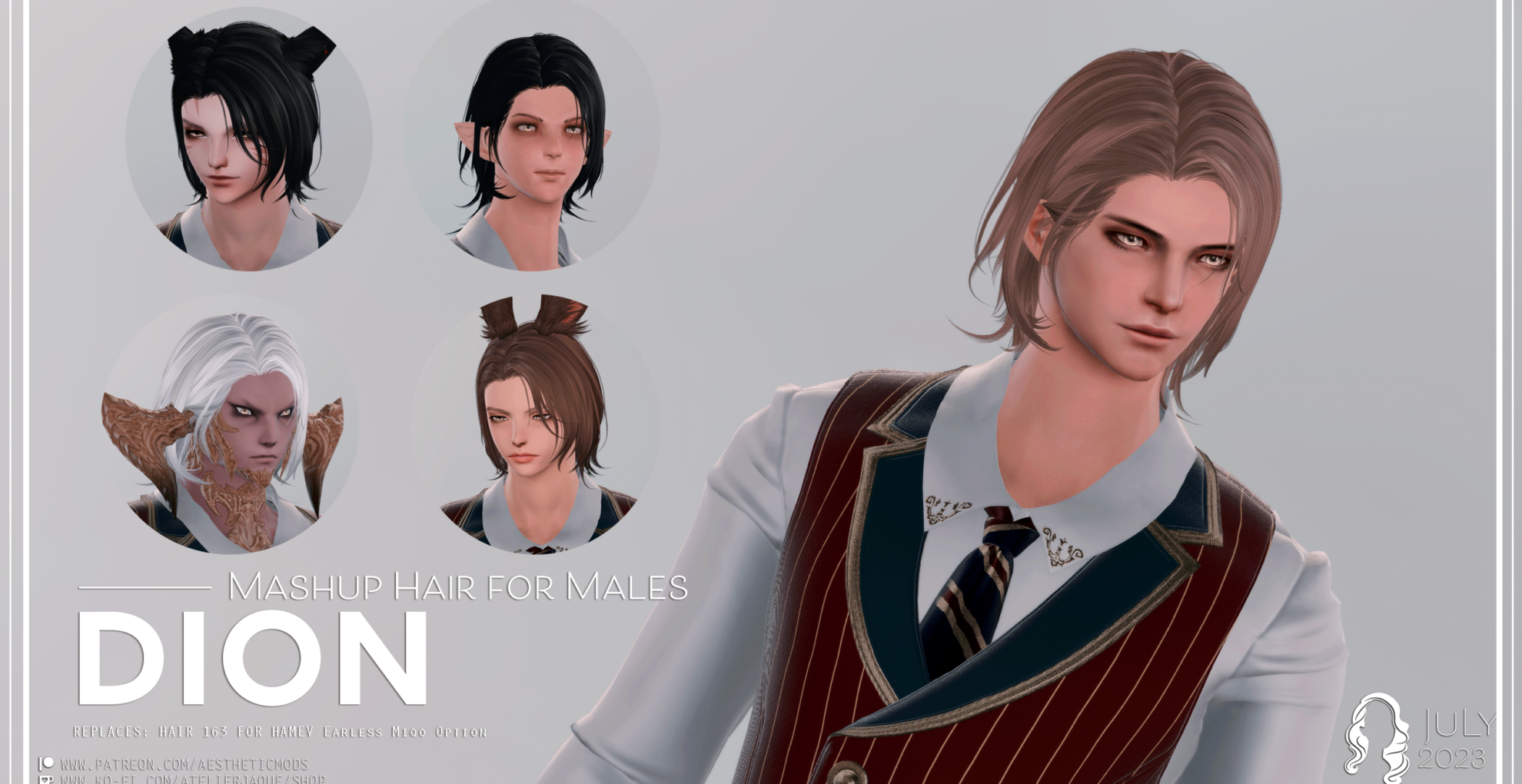 Dion - The Glamour Dresser : Final Fantasy XIV Mods and More