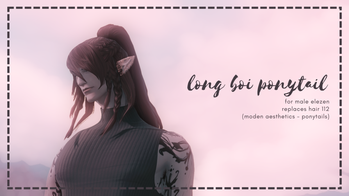 Hair Mod Archives Page 20 of 67 - FFXIV mods hosted on The Glamour Dresser