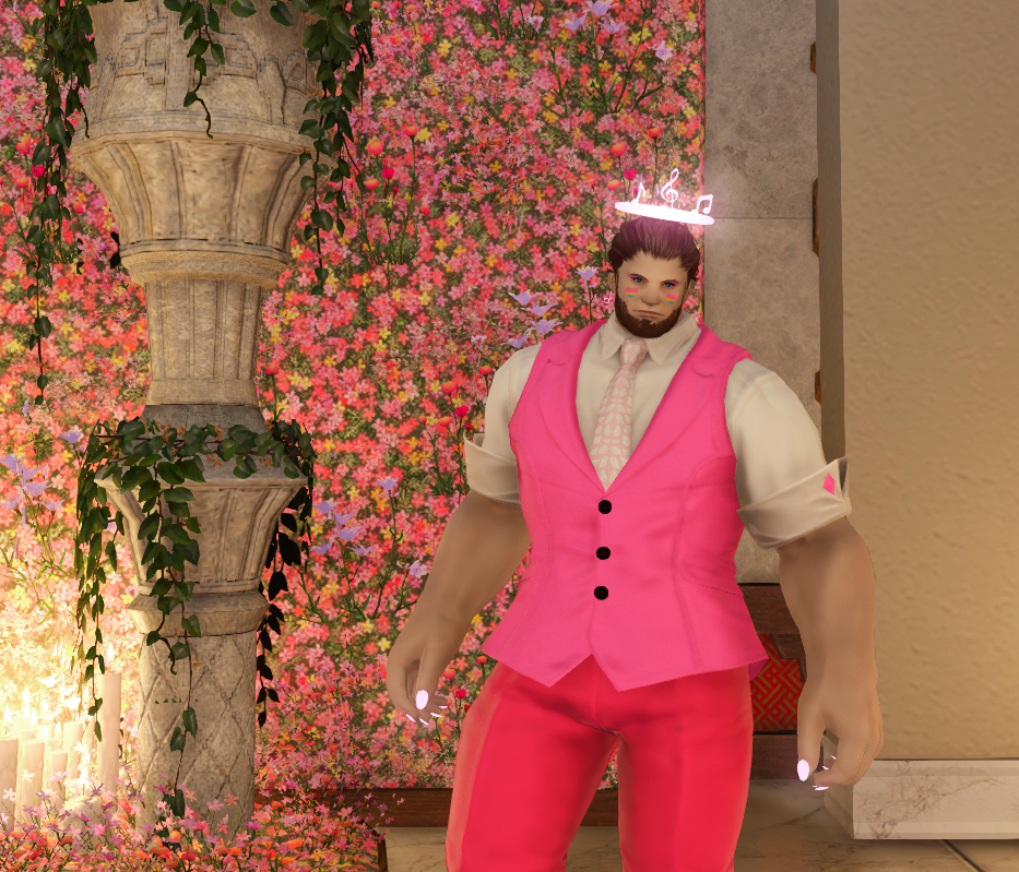 Glowing Music Halo - The Glamour Dresser : Final Fantasy XIV Mods and More