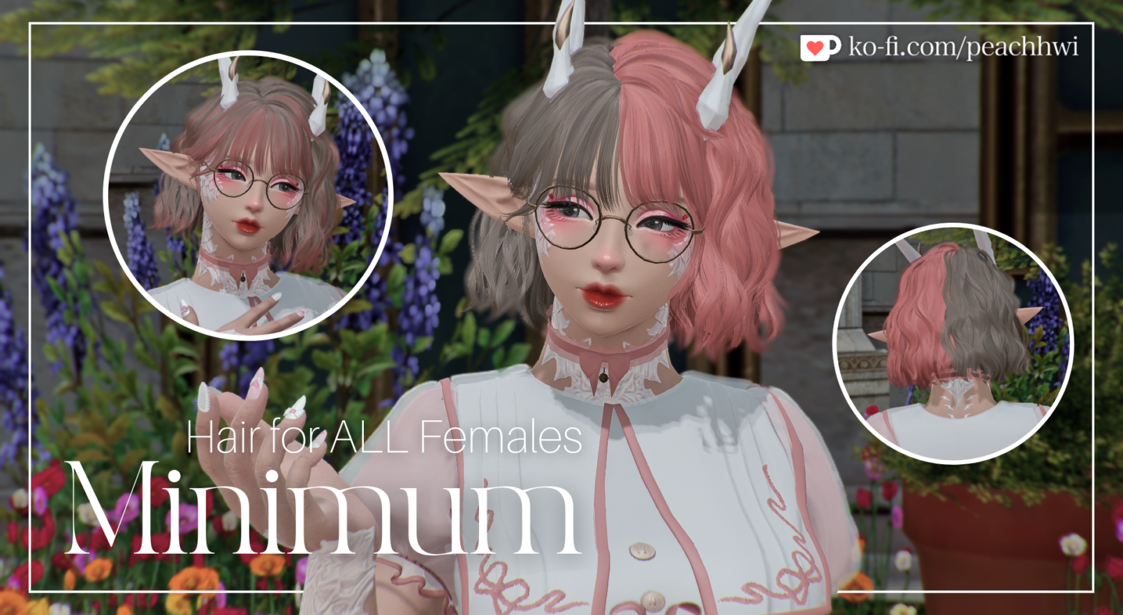 Longing - Male Hair - The Glamour Dresser : Final Fantasy XIV Mods and More