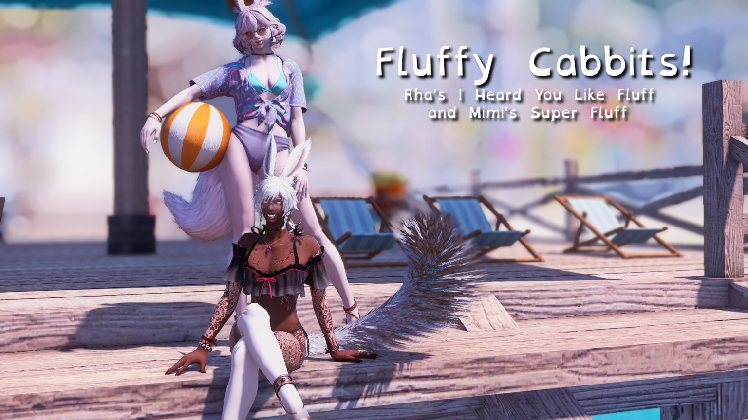 Fluffy Cabbits! - The Glamour Dresser : Final Fantasy XIV Mods and More