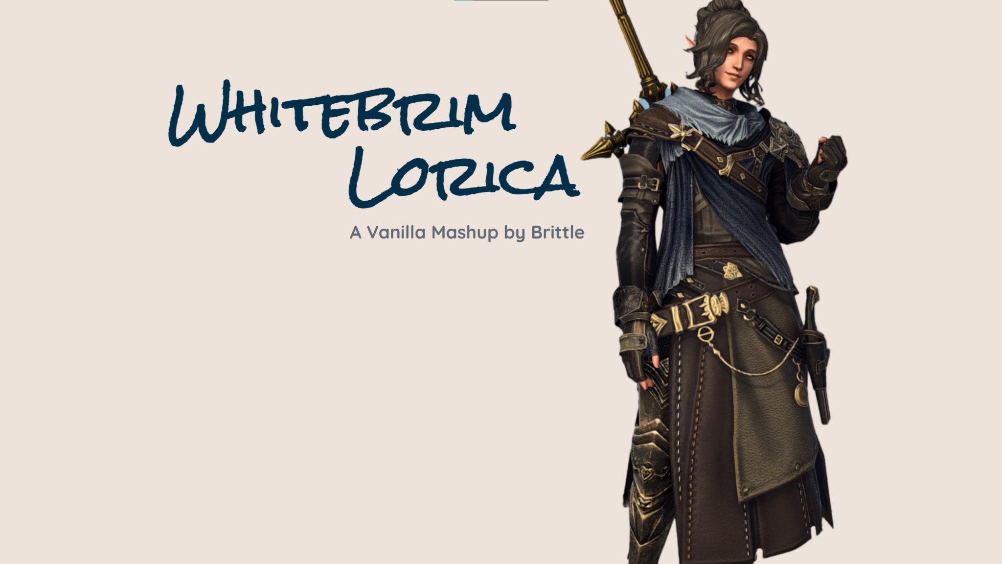Whitebrim Lorica - The Glamour Dresser