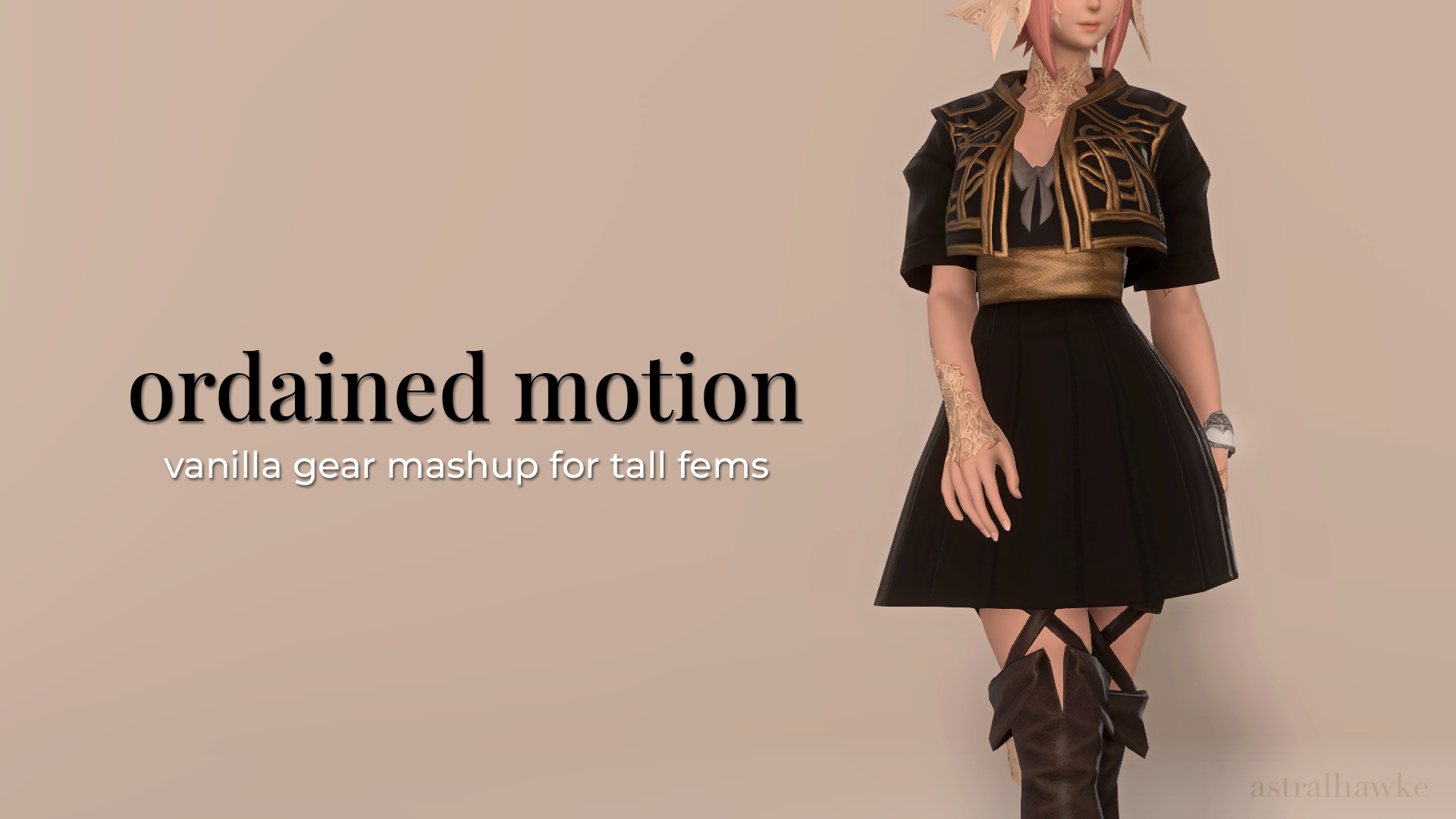 ordained motion - The Glamour Dresser : Final Fantasy XIV Mods and More