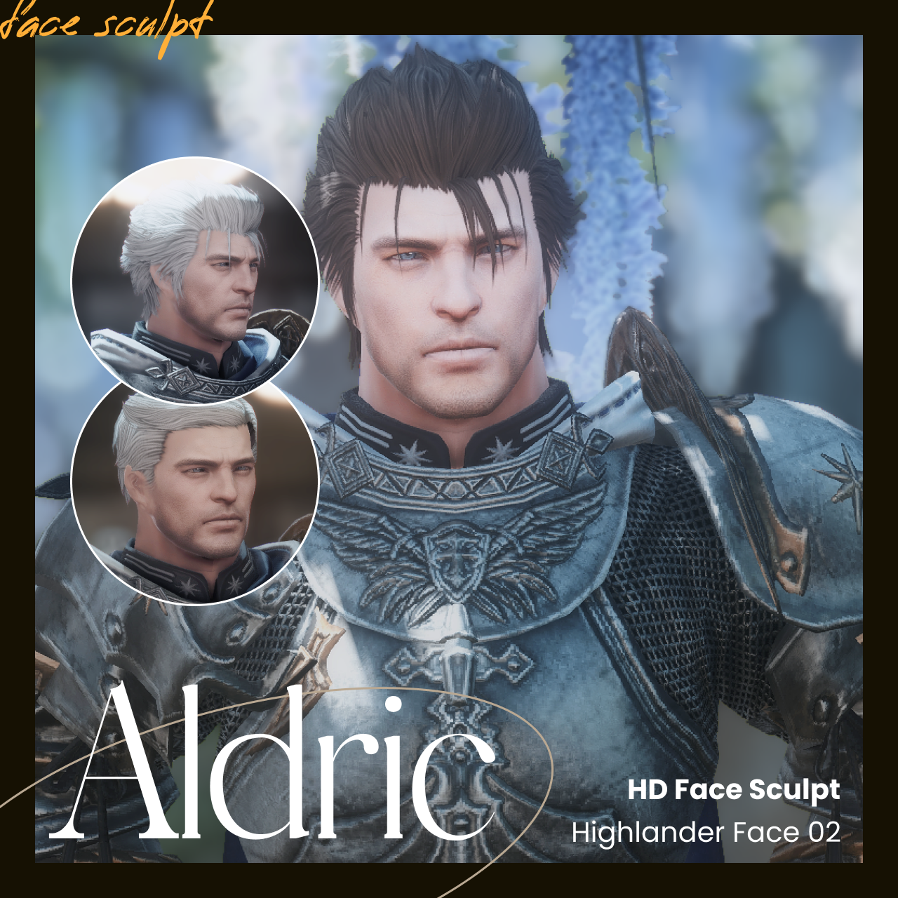 Aldric Highlander Face 04 - The Glamour Dresser : Final Fantasy XIV ...