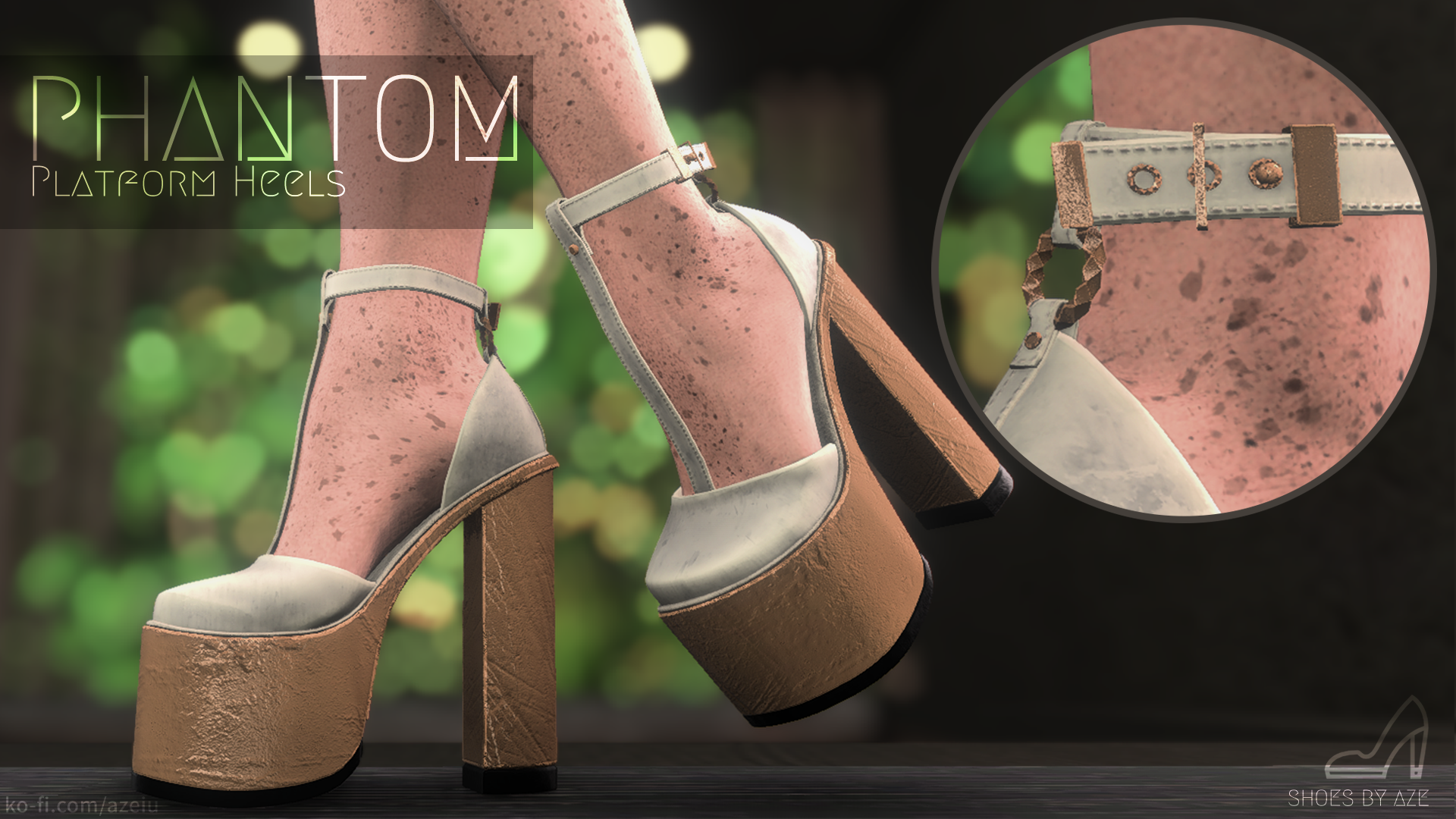 PHANTOM - Heels - The Glamour Dresser : Final Fantasy XIV Mods and More