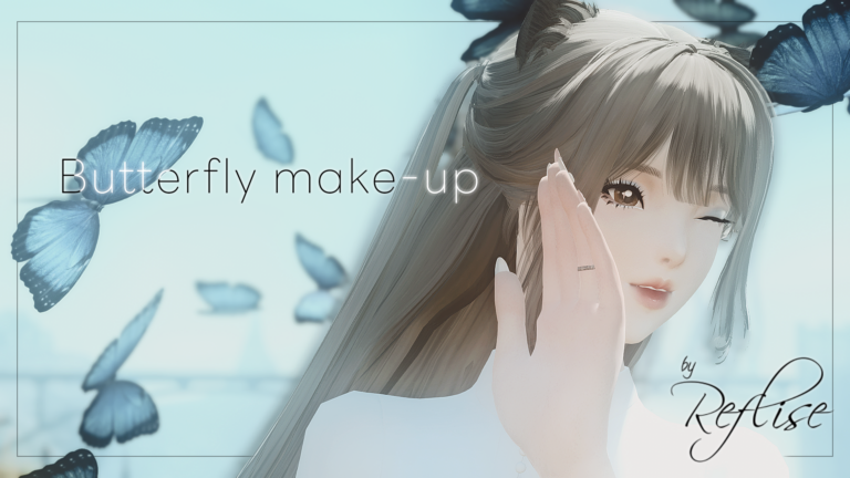 [Reflise] Butterfly make-up - The Glamour Dresser : Final Fantasy XIV ...