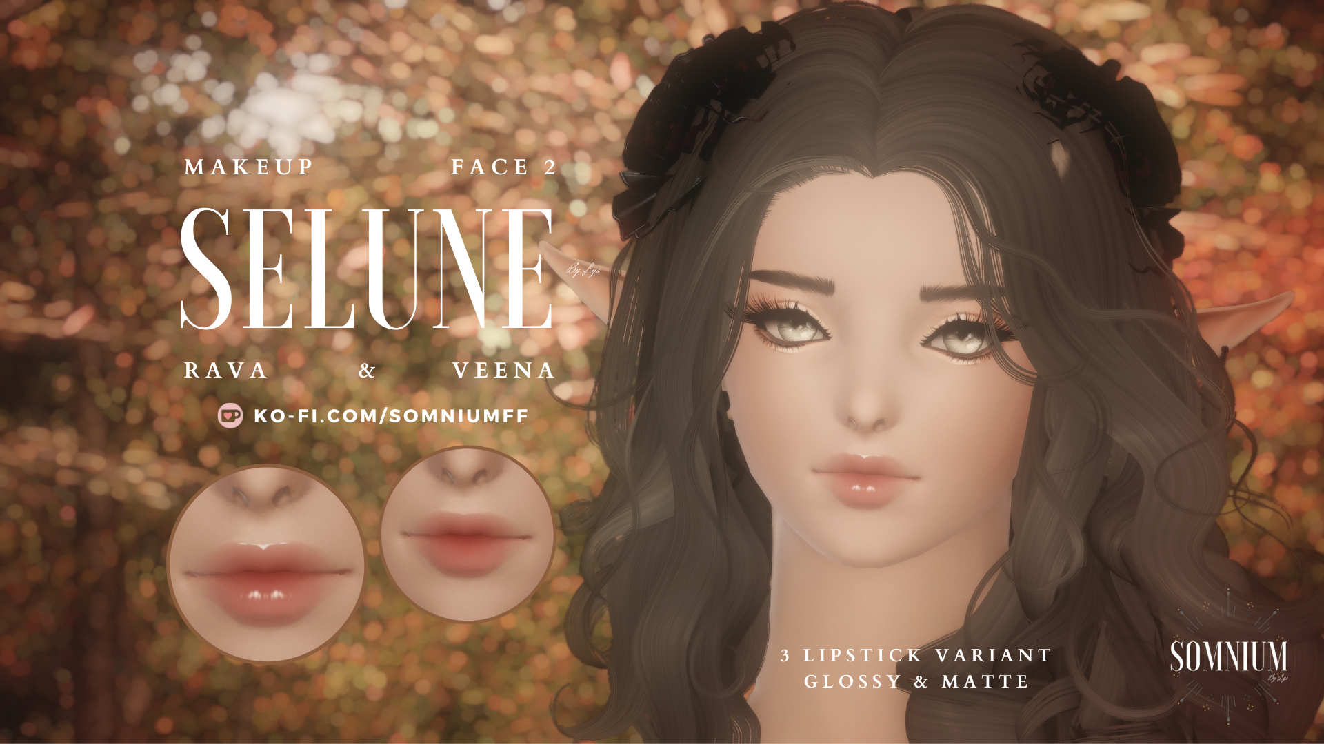 [Lys] Selune - Makeup - Face 2 - Rava&Veena - The Glamour Dresser ...