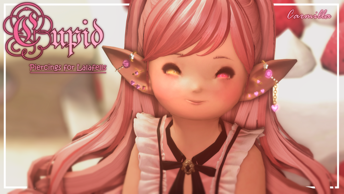 Cupid - Piercings for Lalafells [DT UPDATED] - The Glamour Dresser