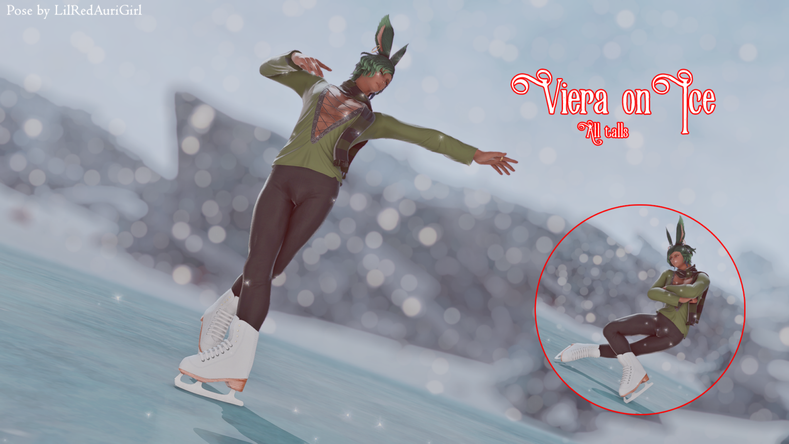 [LRAG] Viera on Ice - The Glamour Dresser : Final Fantasy XIV Mods and More