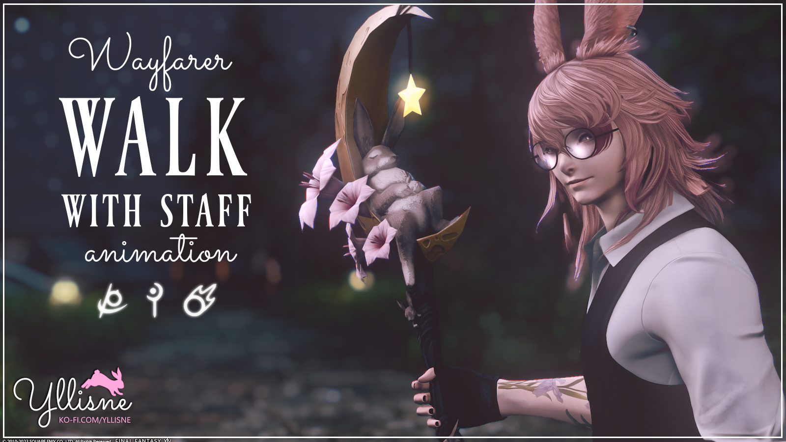 Wayfarer - walk with staff & idle for WHM, BLM & RPR - The Glamour Dresser : Final Fantasy XIV ...