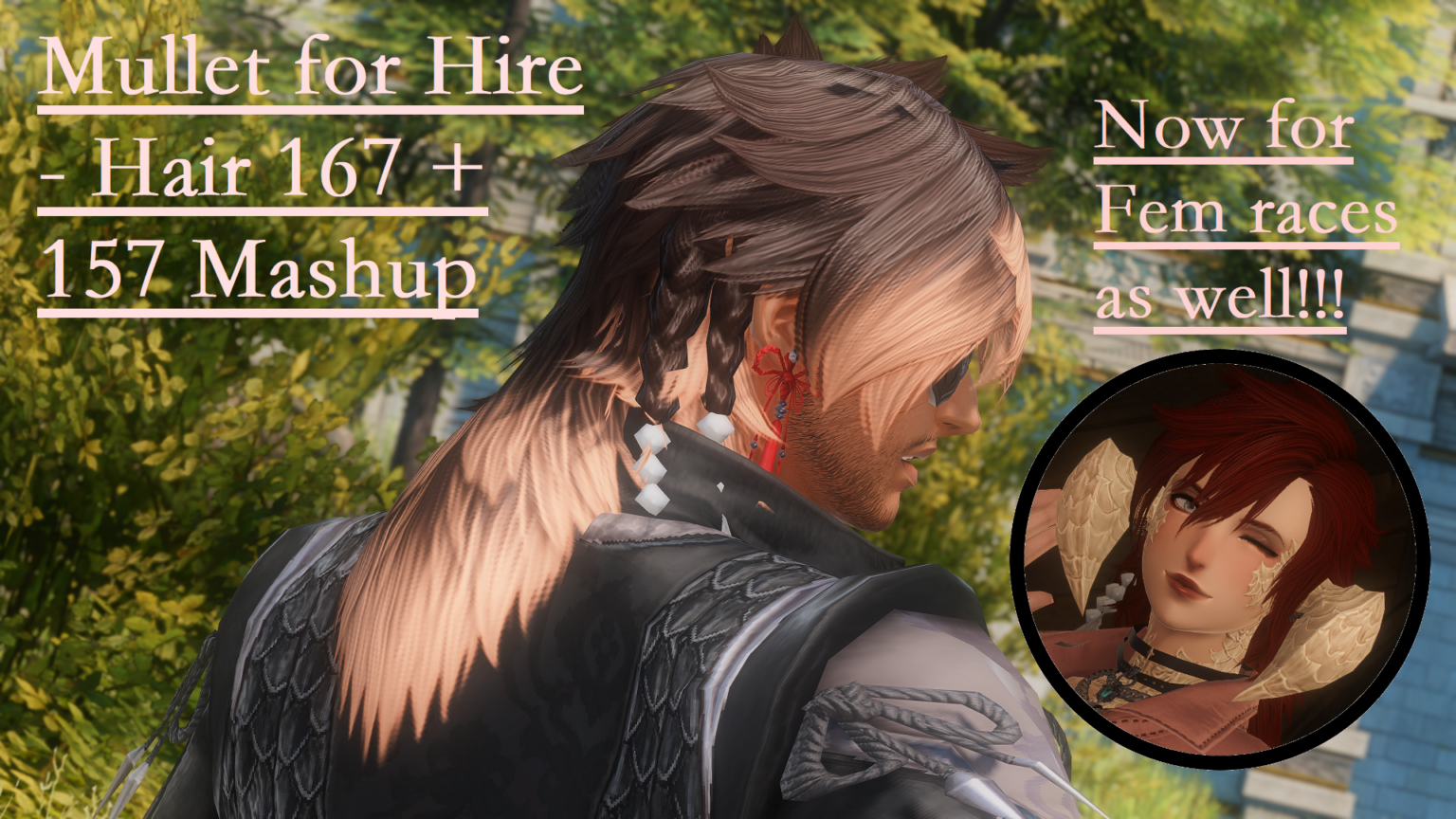 Mullet for Hire (167+157 mashup) - The Glamour Dresser : Final Fantasy ...
