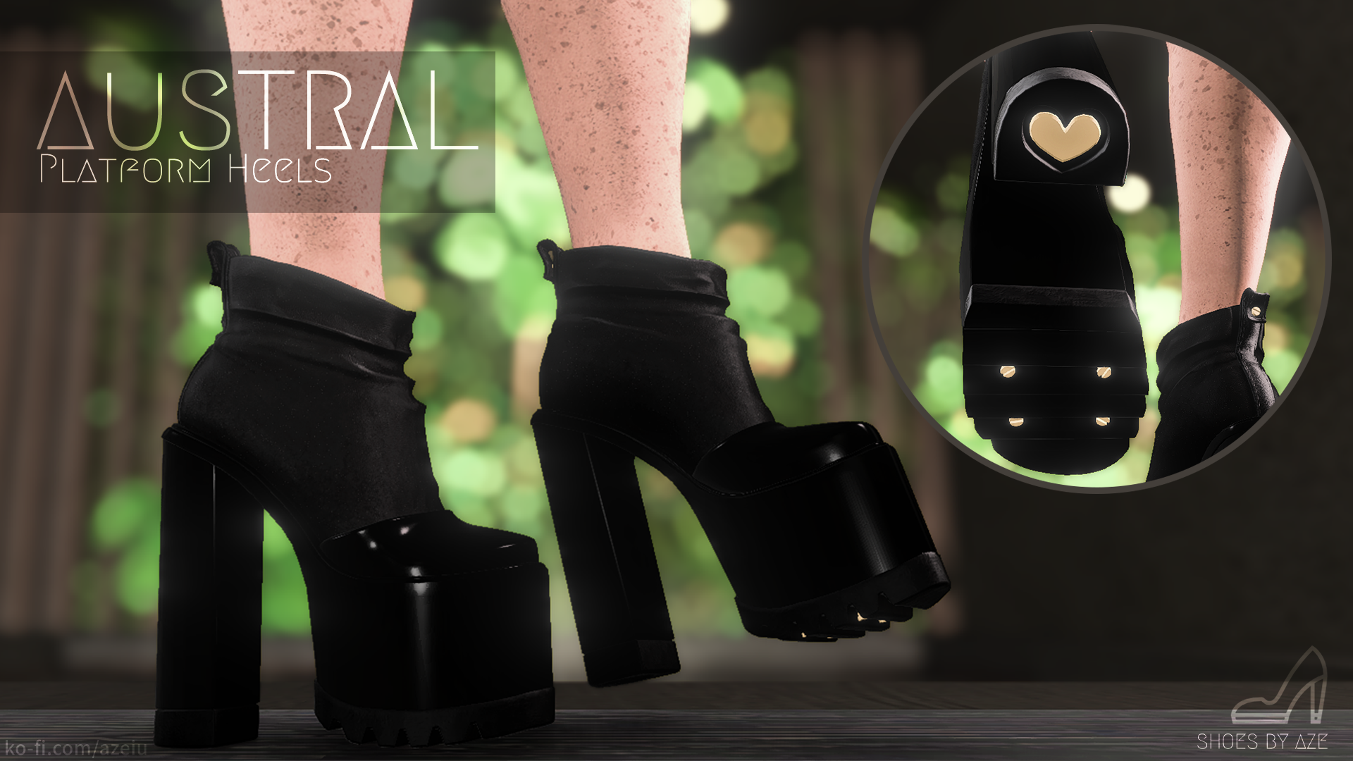 AUSTRAL - Heels - The Glamour Dresser : Final Fantasy XIV Mods and More