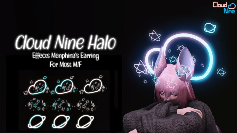 Cloud Nine Halo - The Glamour Dresser : Final Fantasy XIV Mods and More