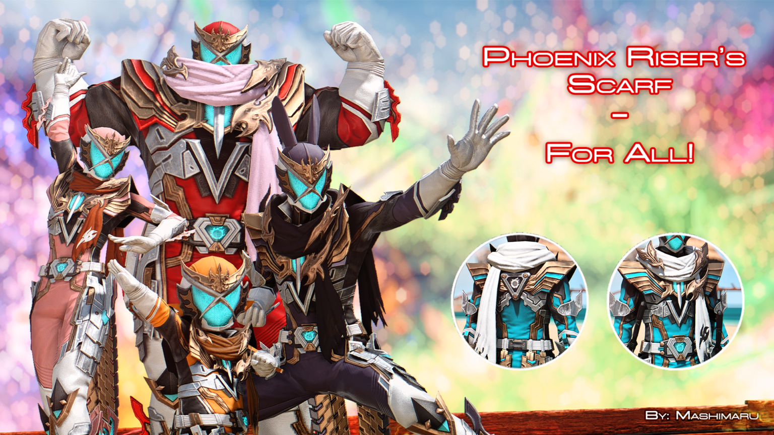 Phoenix Riser's Scarf - [ Vanilla Gear Mashup ] - The Glamour Dresser ...