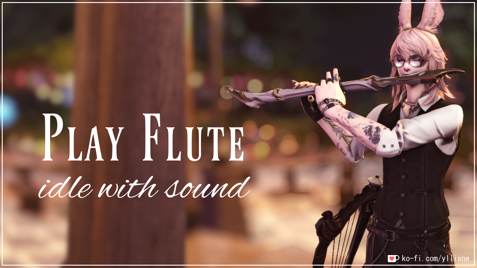 Play Flute Idle - The Glamour Dresser : Final Fantasy XIV Mods and More
