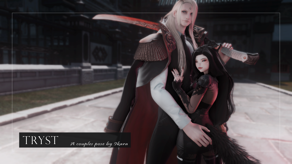 Tryst - A couples pose - The Glamour Dresser : Final Fantasy XIV Mods ...