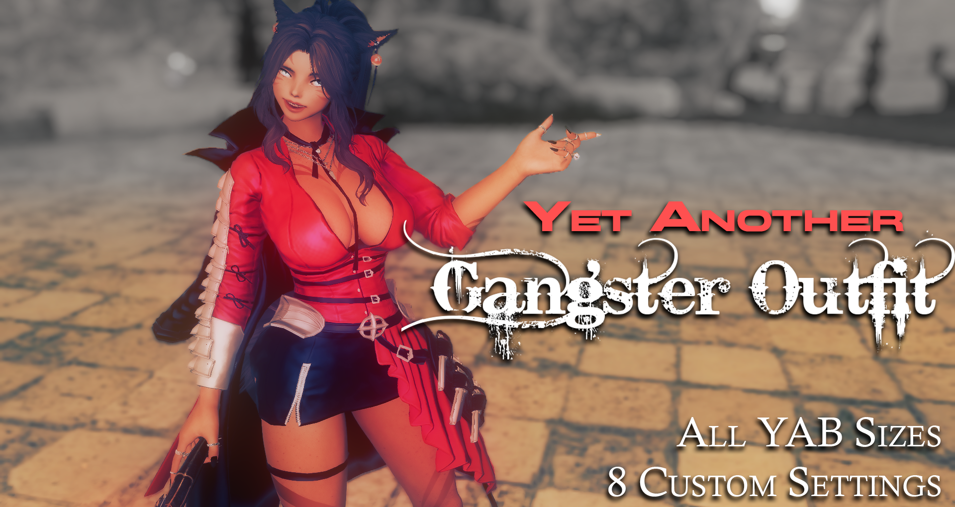 Yet Another Gangster Outfit - The Glamour Dresser : Final Fantasy XIV Mods and More