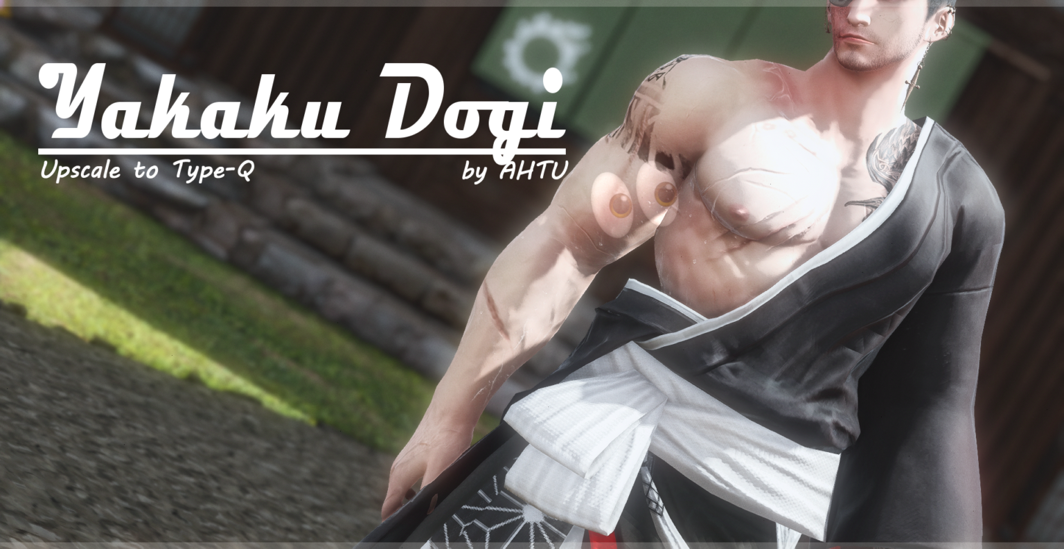 Yakaku Dogi [Type-Q] - The Glamour Dresser : Final Fantasy XIV Mods and More
