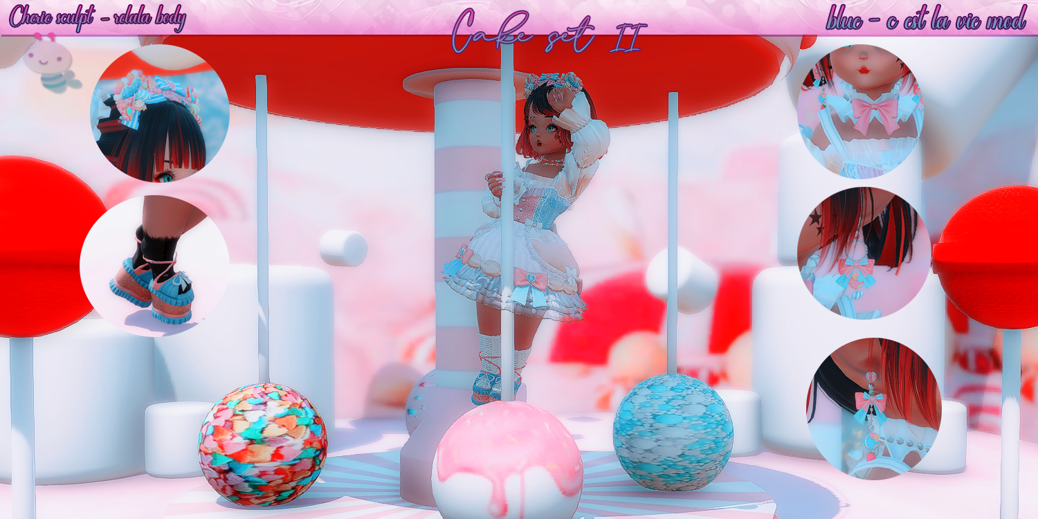 Cake set II - The Glamour Dresser : Final Fantasy XIV Mods and More
