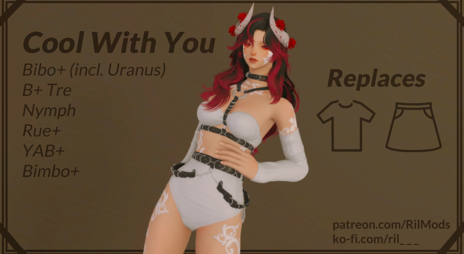 Bibo+ Uranus Mod Archives - FFXIV mods hosted on The Glamour Dresser