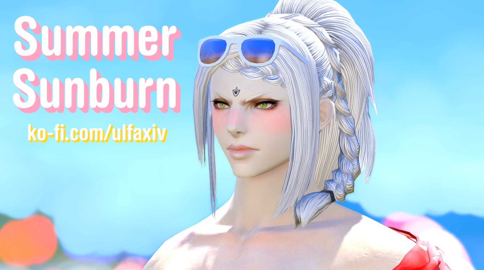 Summer Sunburn - The Glamour Dresser : Final Fantasy XIV Mods and More