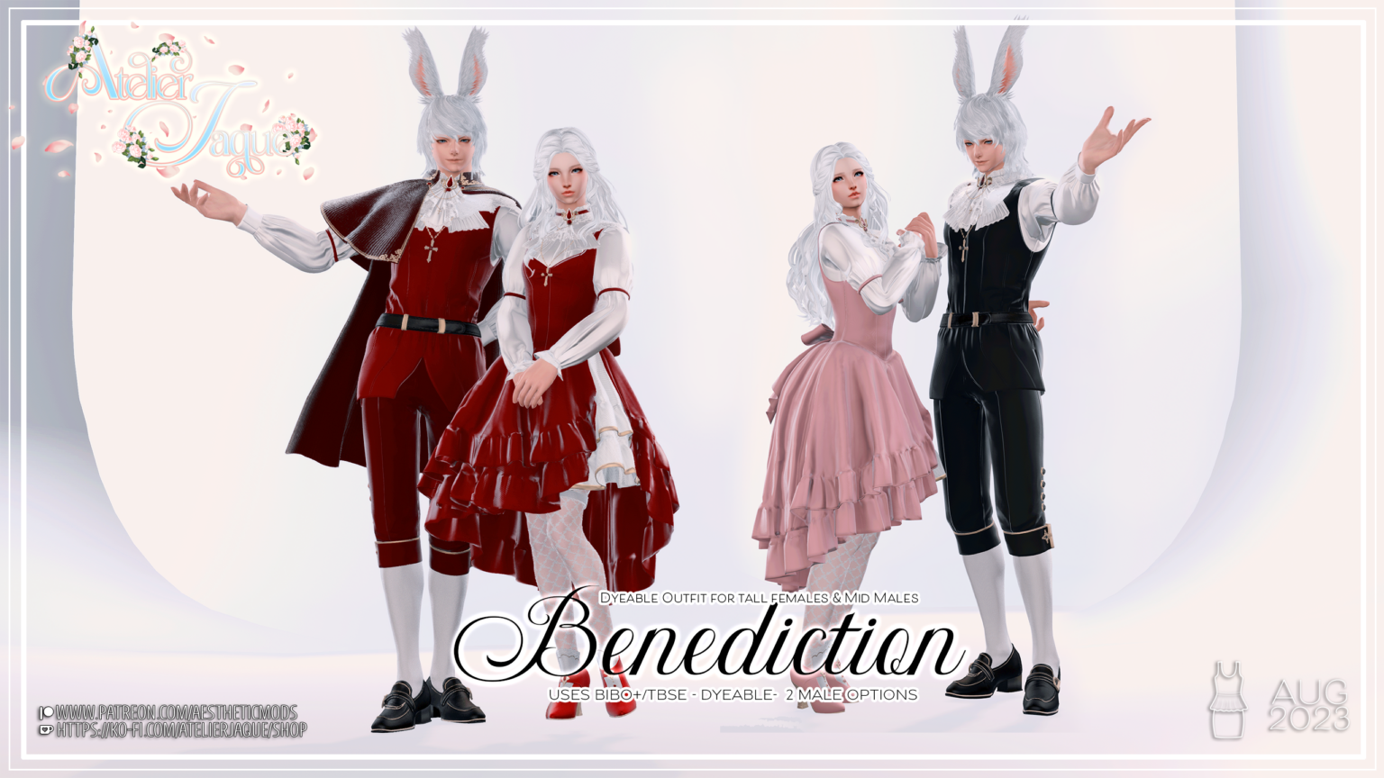 Benediction - The Glamour Dresser : Final Fantasy XIV Mods and More