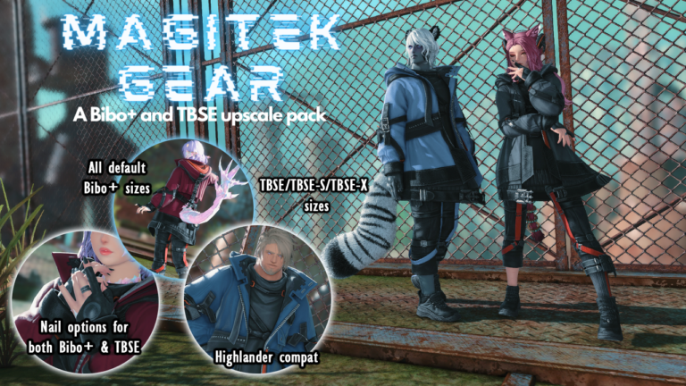 [FP] Magitek Gear - TBSE & Bibo+ - The Glamour Dresser : Final Fantasy XIV Mods and More
