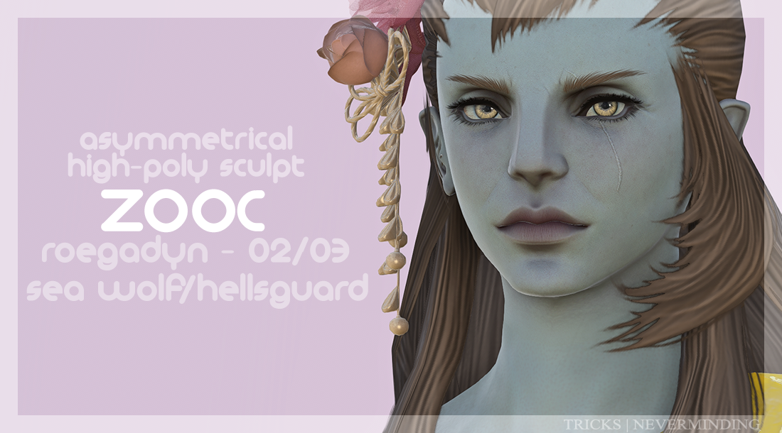 Zooc - High-Poly Sculpt! - The Glamour Dresser : Final Fantasy XIV Mods ...