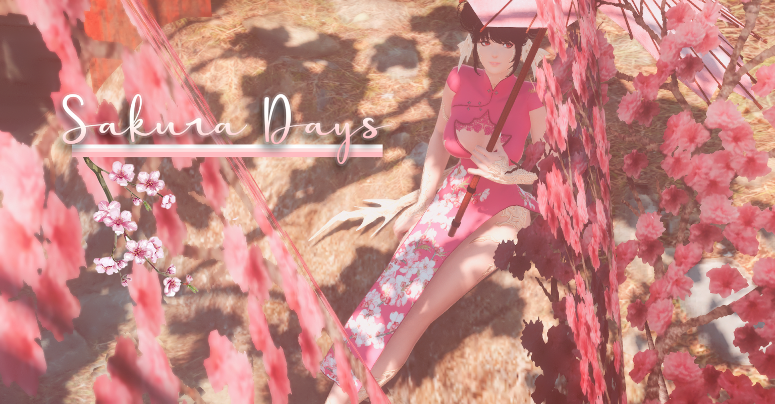 [C] Sakura Days - The Glamour Dresser : Final Fantasy XIV Mods and More