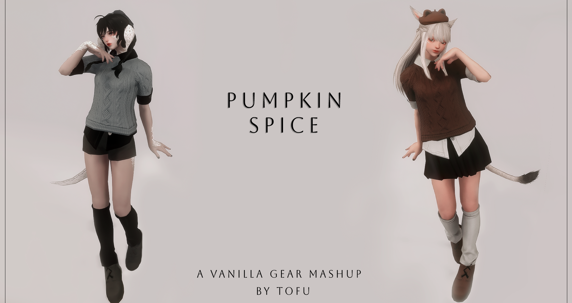 Pumpkin Spice ~ - The Glamour Dresser : Final Fantasy XIV Mods and More