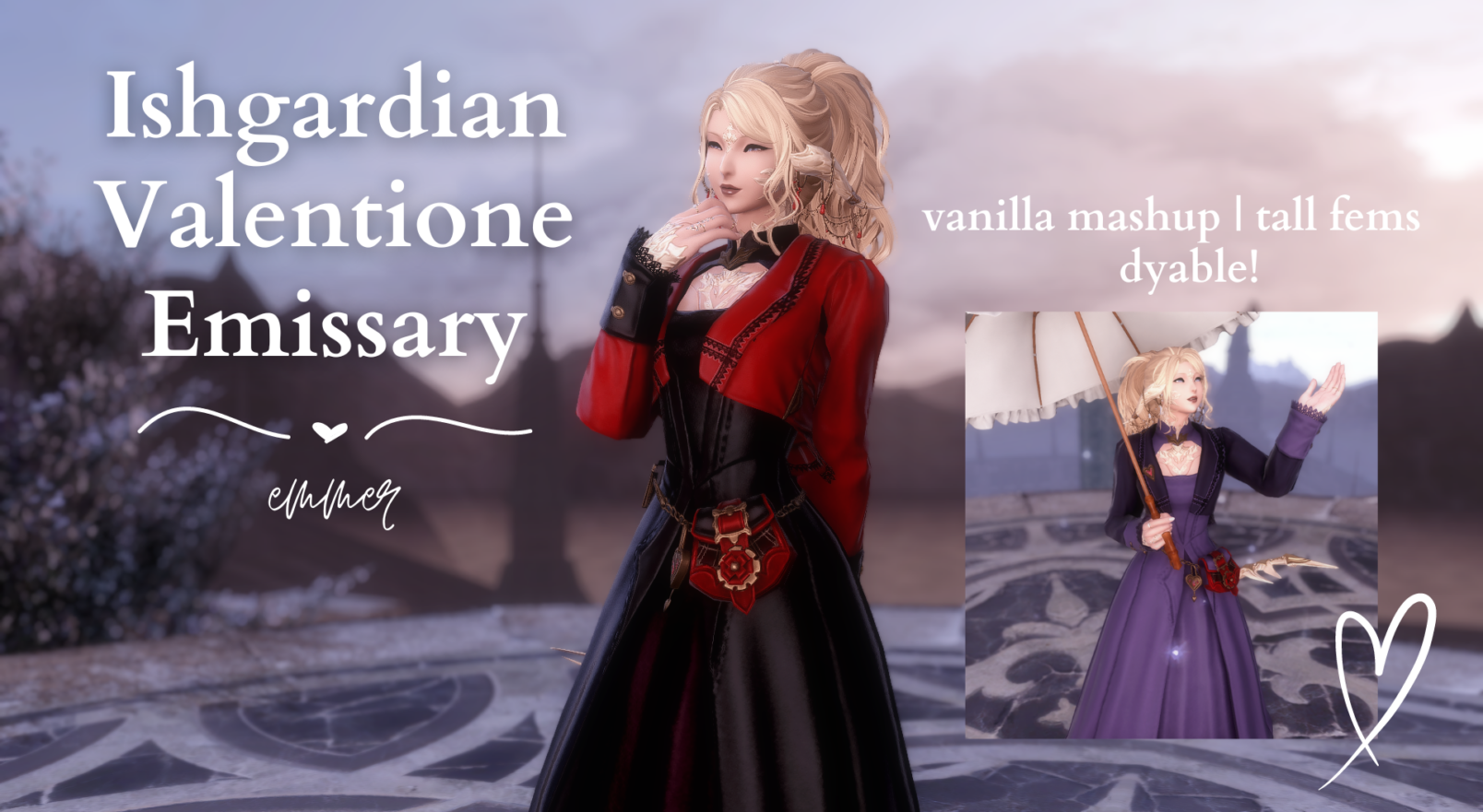 emmer, FFXIV Mod creator at The Glamour Dresser