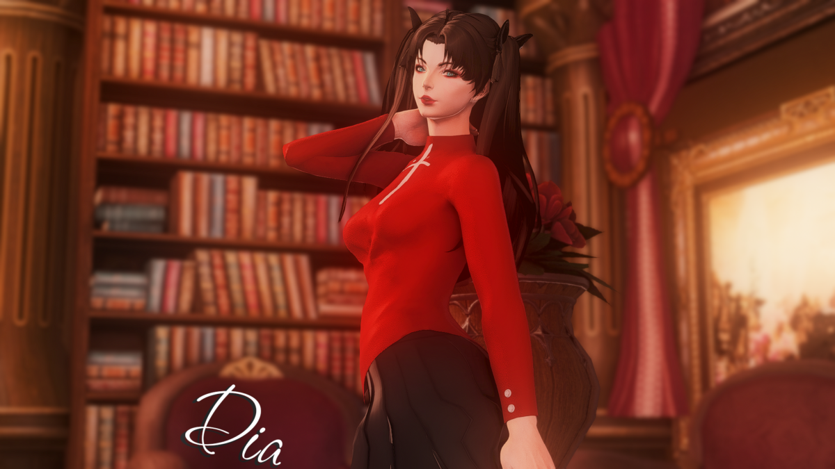 FGO: Rin Tohsaka - The Glamour Dresser : Final Fantasy XIV Mods and More