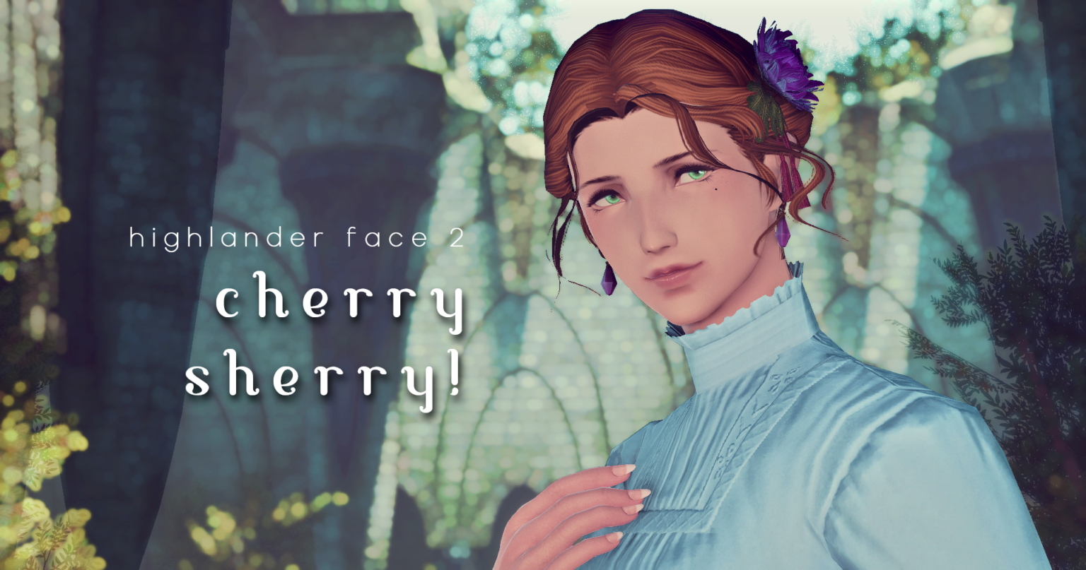 cherry sherry! - makeup for highlander face 2 - The Glamour Dresser