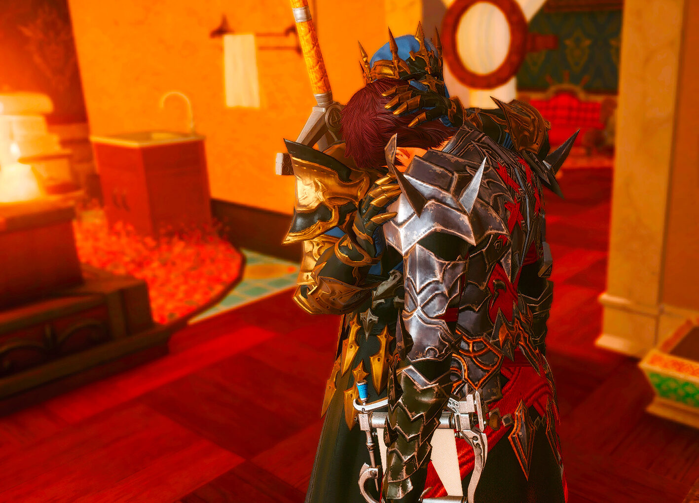 Fray's hug [pose] - The Glamour Dresser : Final Fantasy XIV Mods and More