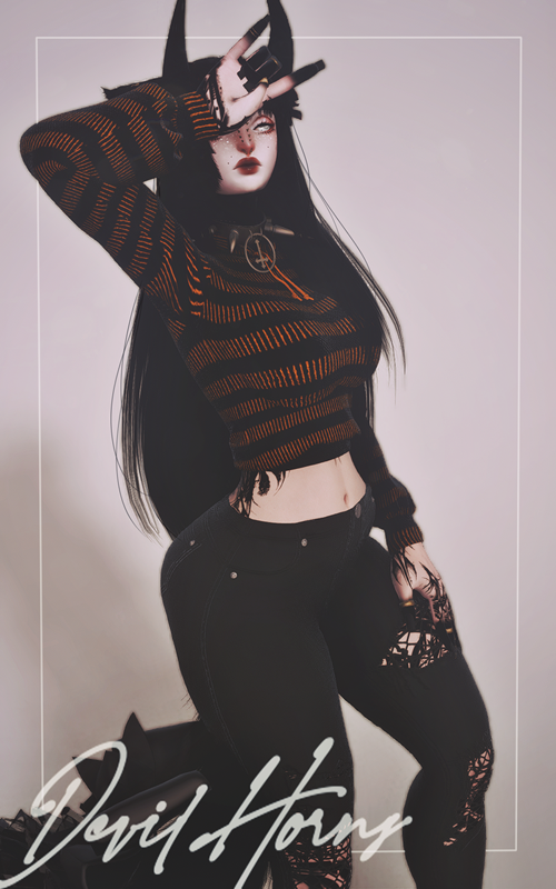 [S]Devil Horns - The Glamour Dresser : Final Fantasy XIV Mods and More