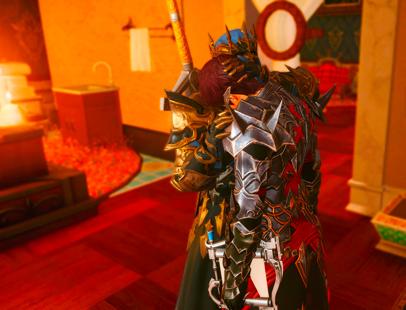 Fray's hug [pose] - The Glamour Dresser : Final Fantasy XIV Mods and More