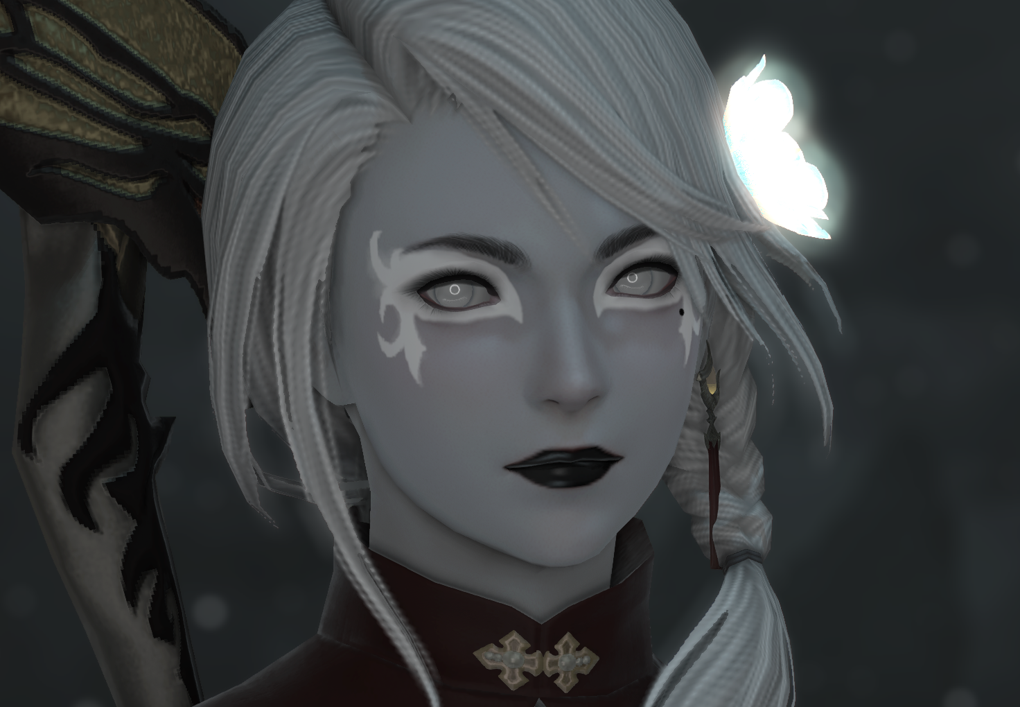 Selune Eye makeup - The Glamour Dresser : Final Fantasy XIV Mods and More