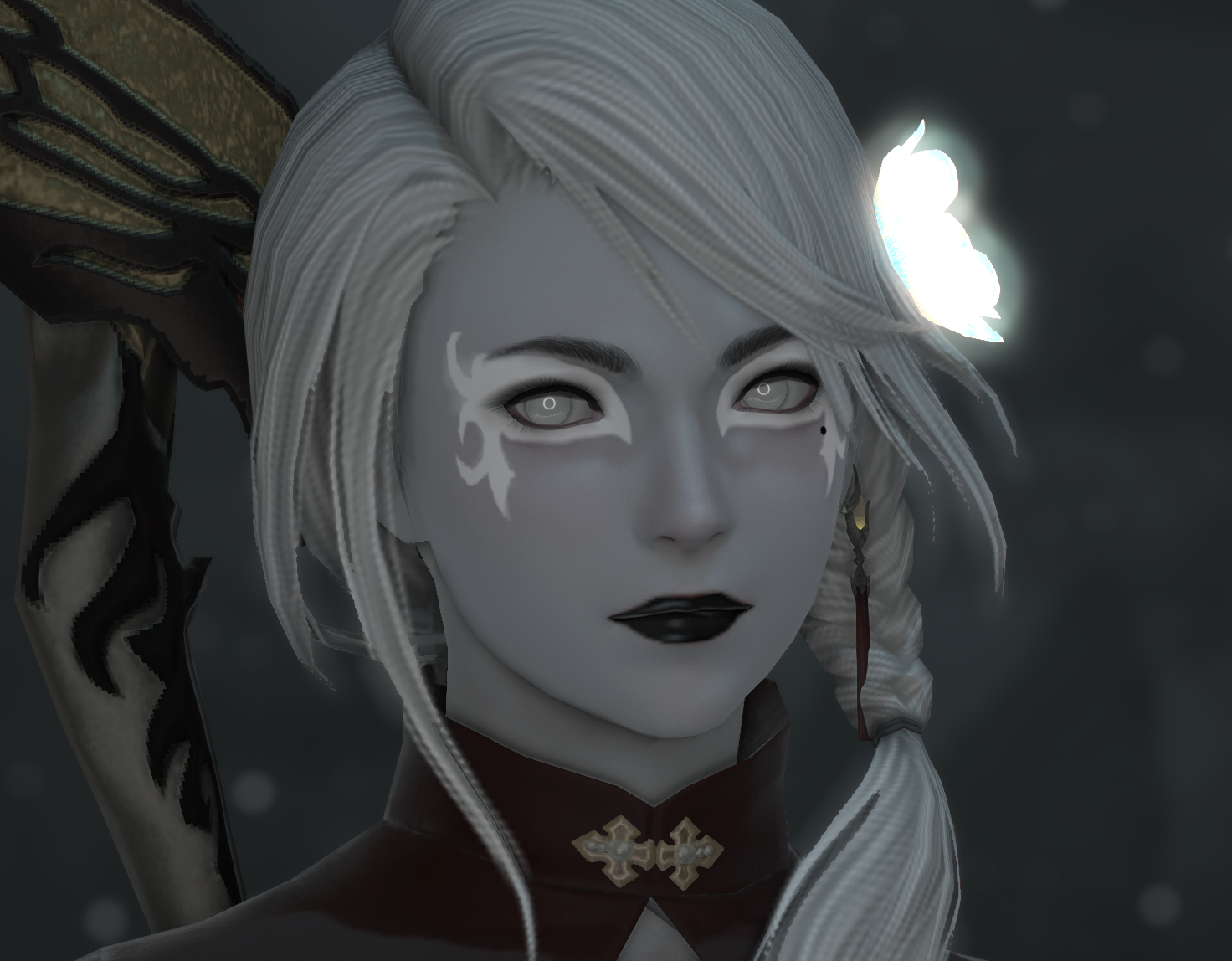 Selune Eye makeup - The Glamour Dresser : Final Fantasy XIV Mods and More