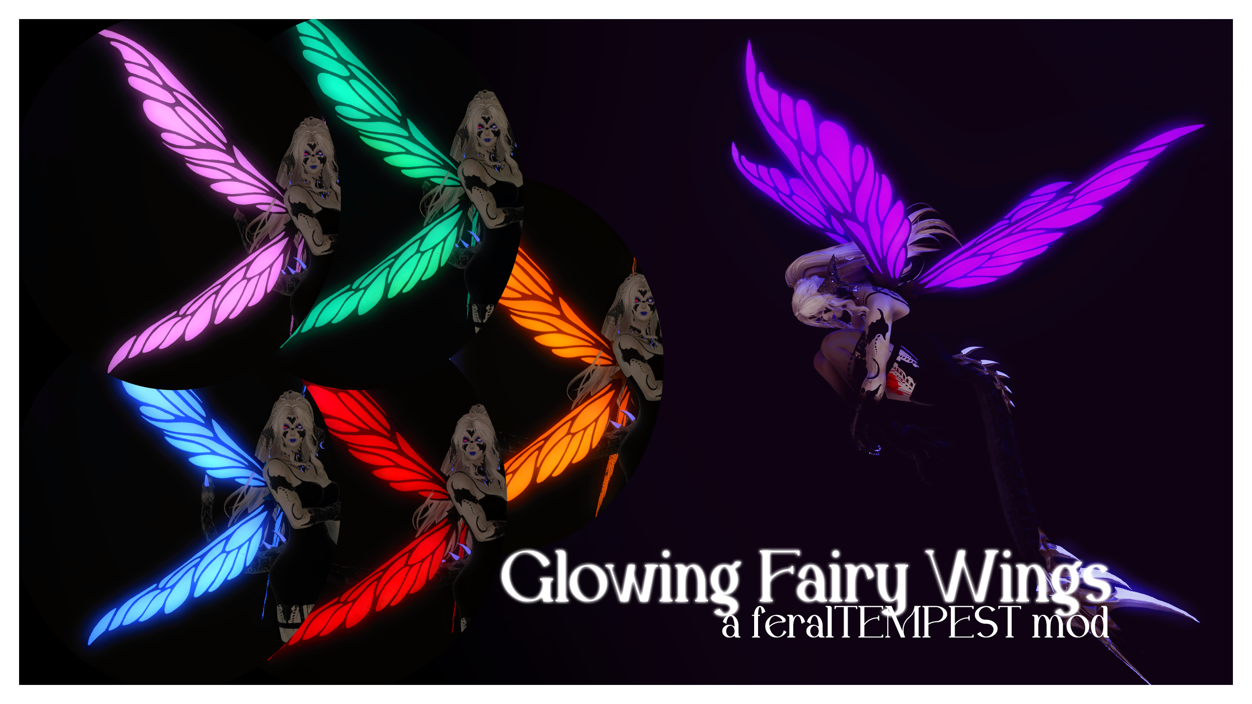 [FT] - Glowing Pixie Wings - The Glamour Dresser : Final Fantasy XIV ...