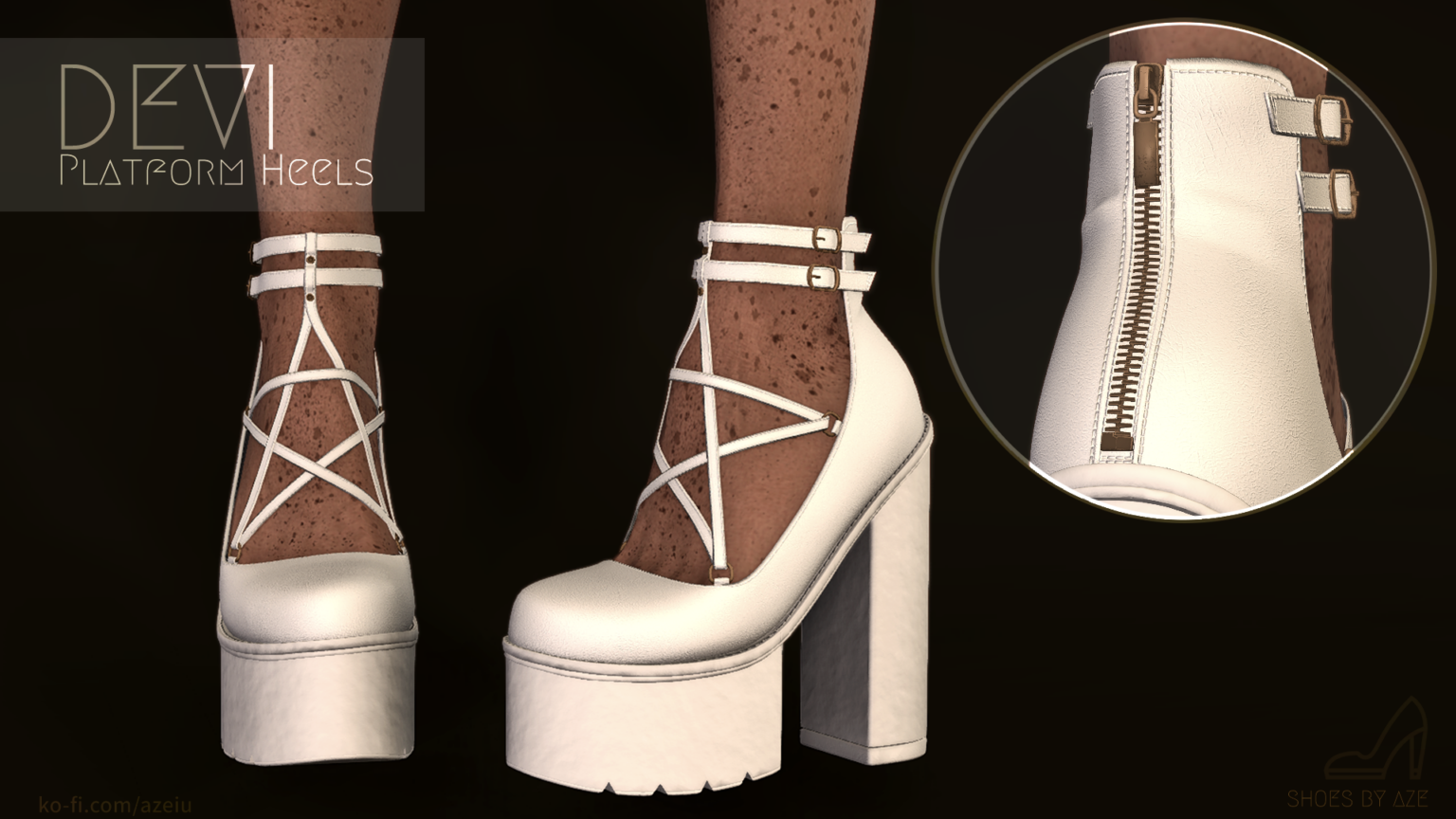 DEVI - Heels - The Glamour Dresser : Final Fantasy XIV Mods and More