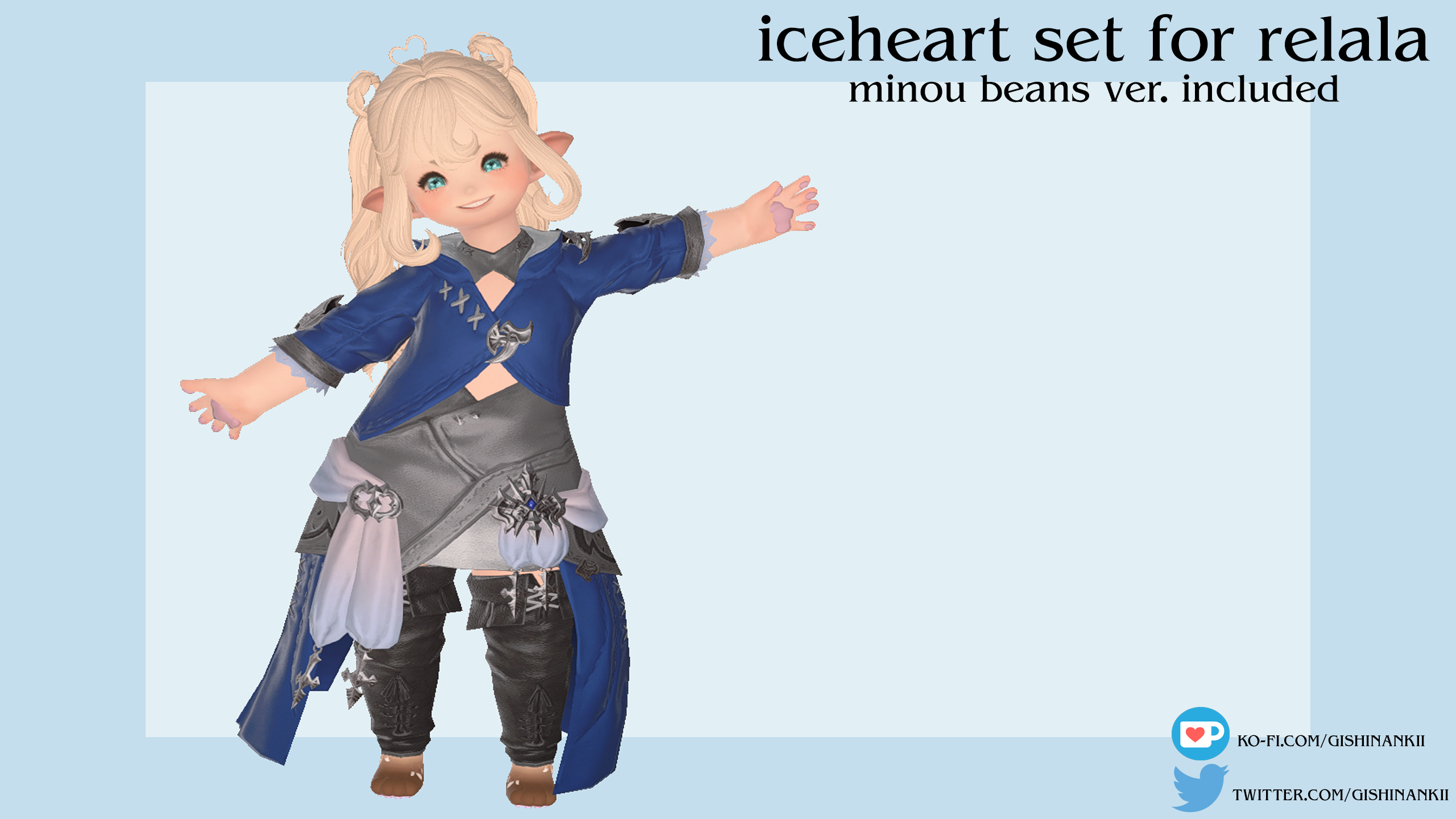 ICEHEART SET FOR RELALA + MINOU BEANS - The Glamour Dresser : Final ...