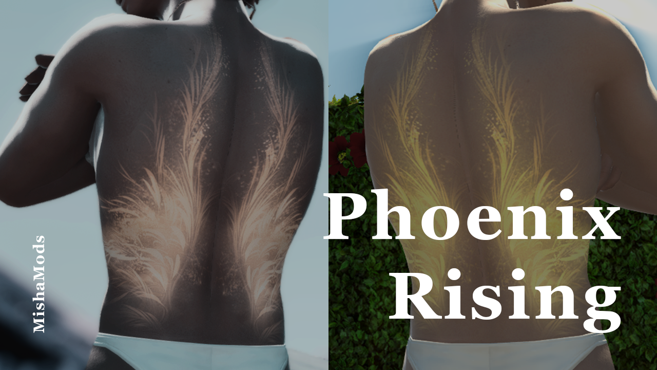 PREMIUM | Phoenix Rising Tattoo - The Glamour Dresser : Final Fantasy ...