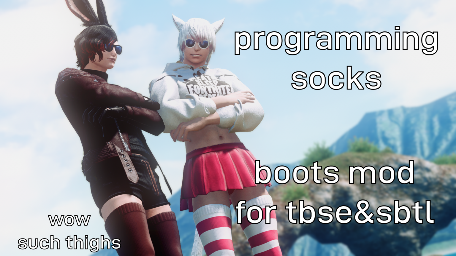 programming socks - The Glamour Dresser : Final Fantasy XIV Mods and More