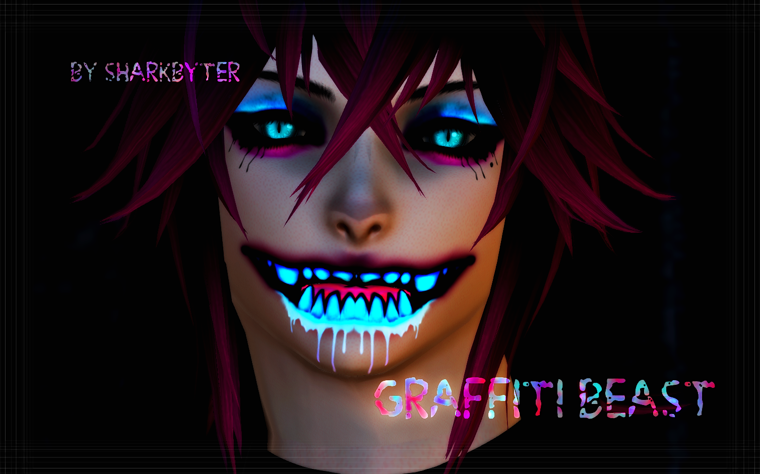 Graffiti Beast - The Glamour Dresser : Final Fantasy XIV Mods and More