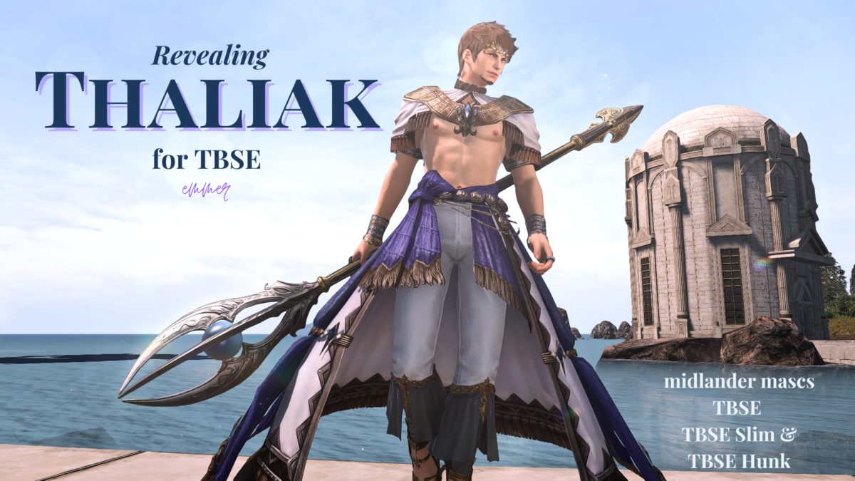 Revealing Thaliak's Robe for TBSE , Slim & Hunk - The Glamour Dresser ...