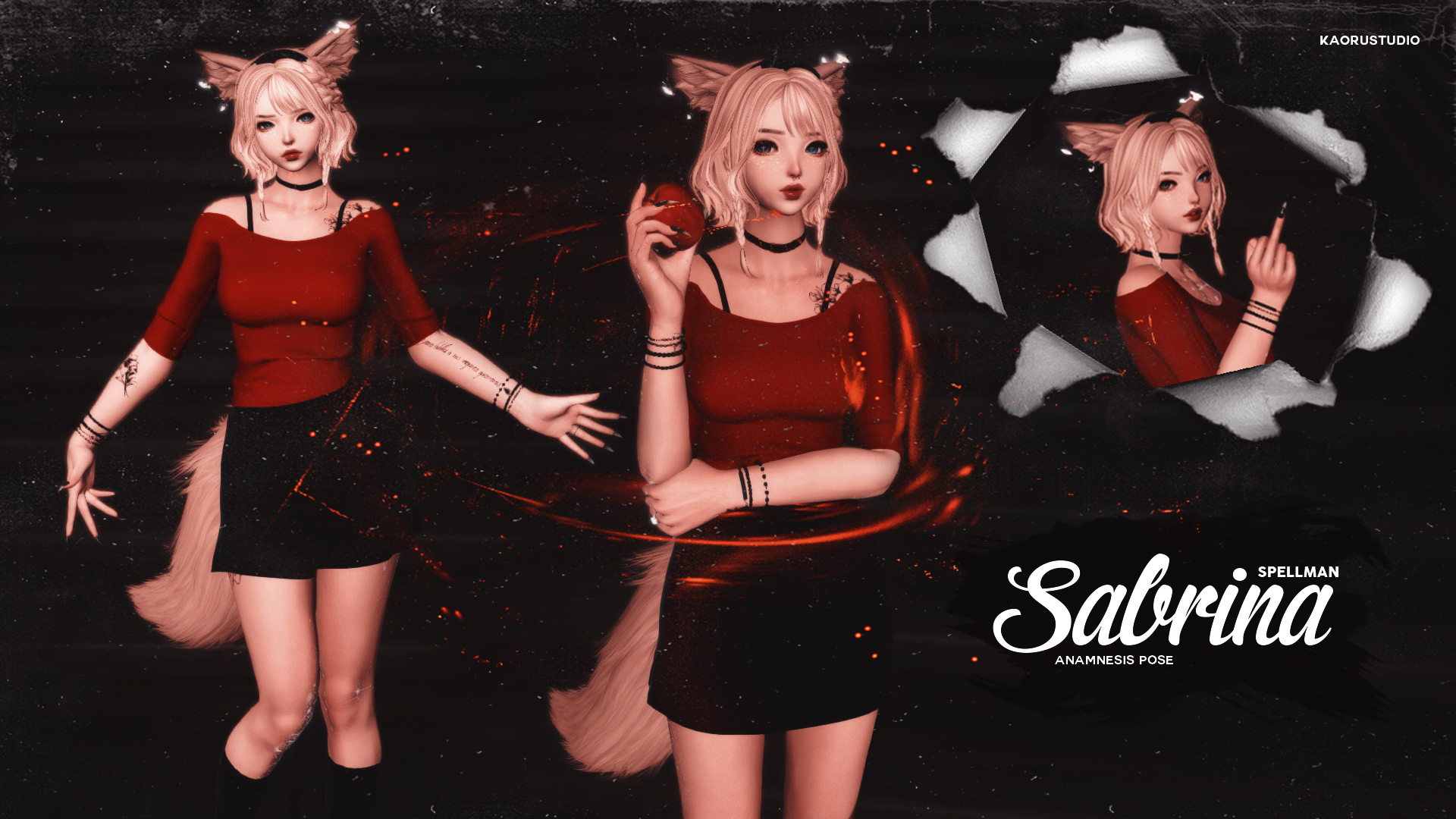 Sabrina Pose Pack - The Glamour Dresser : Final Fantasy XIV Mods and More