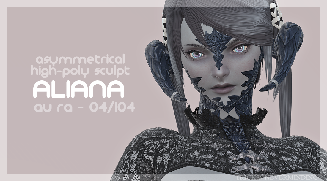 Aliana - High-Poly Sculpt! - The Glamour Dresser : Final Fantasy XIV ...